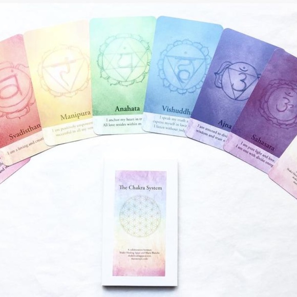 Shakti Healing Space | Accents | Chakra Card Deck Reiki Healing Gift ...